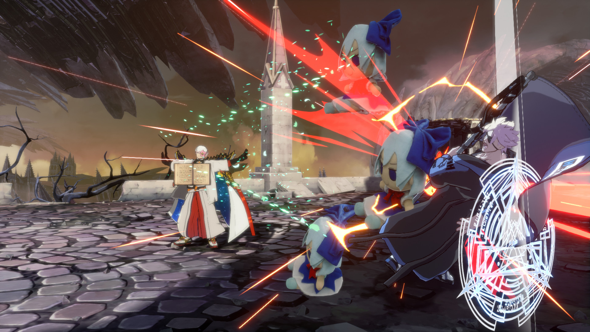 Asuka Cirno Fumo Spellcubes Mod for GUILTY GEAR -STRIVE- | GGST Mods