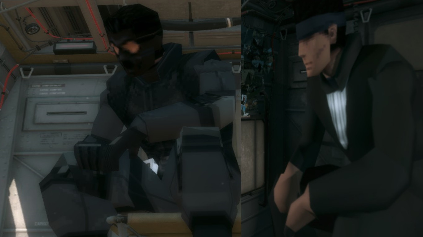 MGS1 Snake Tuxedo and Gasmask [SB Compatible] Mod for Metal Gear Solid ...