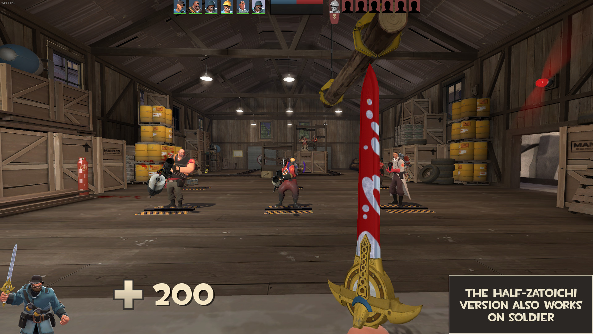 Caliburn From Sonic and the Black Knight (Casual) Mod for Team Fortress ...