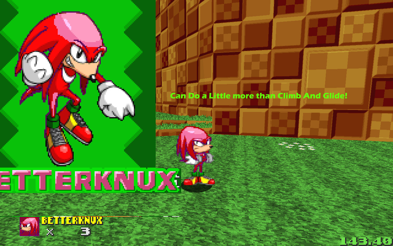 Better Knuckles! Mod for Sonic Robo Blast 2 | SRB2 Mods