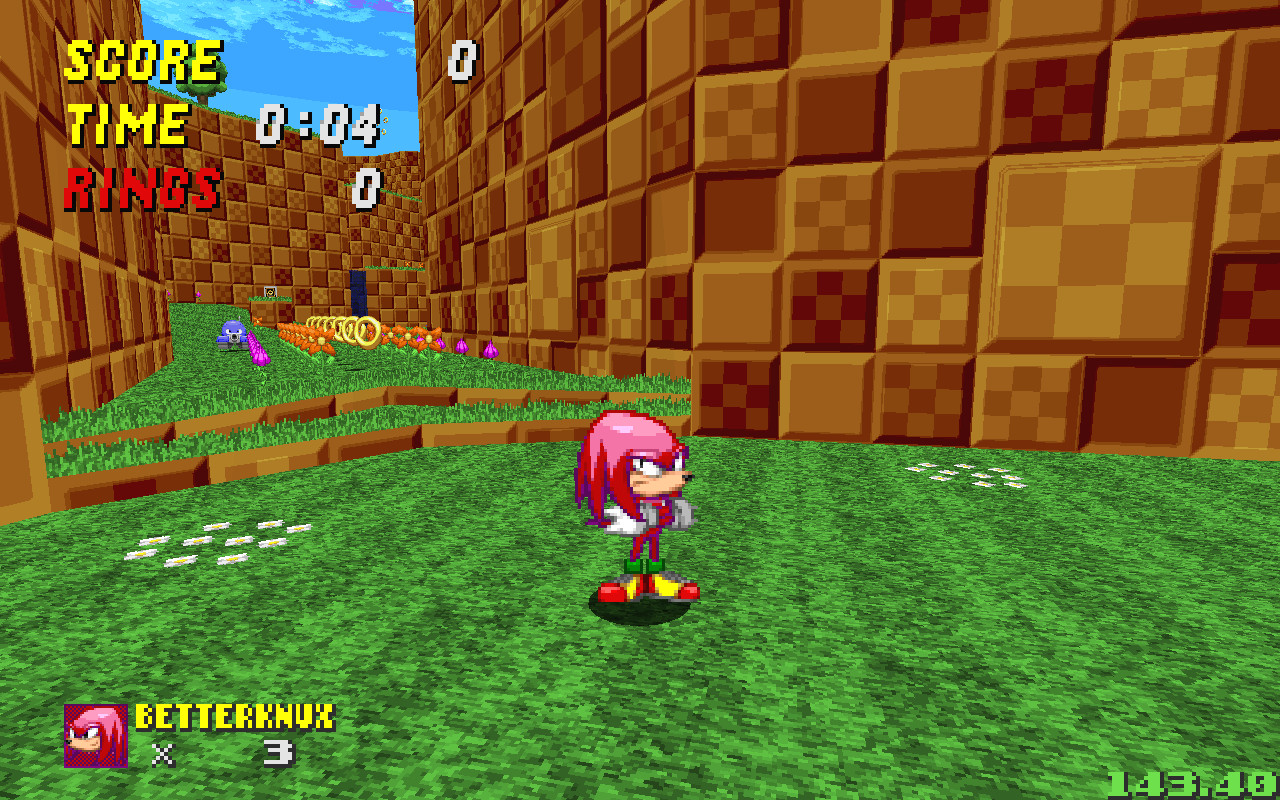 Better Knuckles! Mod for Sonic Robo Blast 2 | SRB2 Mods