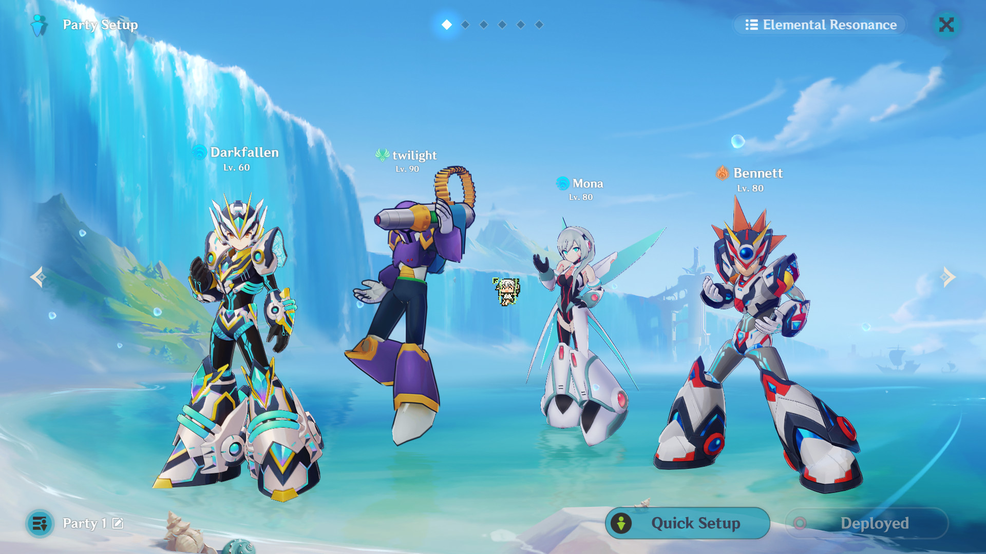 DIVE NEXT ARMOR AETHER Mod for Genshin Impact | GI Mods