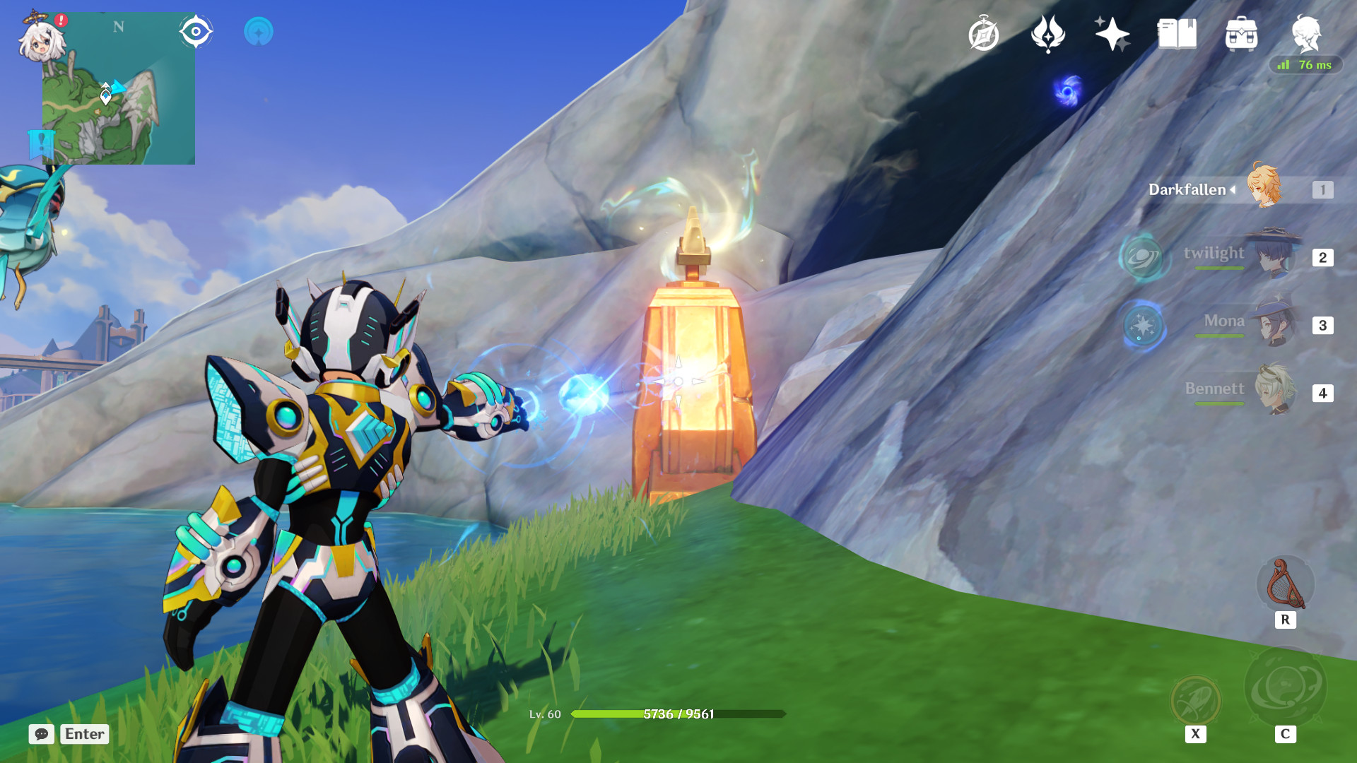 DIVE NEXT ARMOR AETHER Mod for Genshin Impact | GI Mods