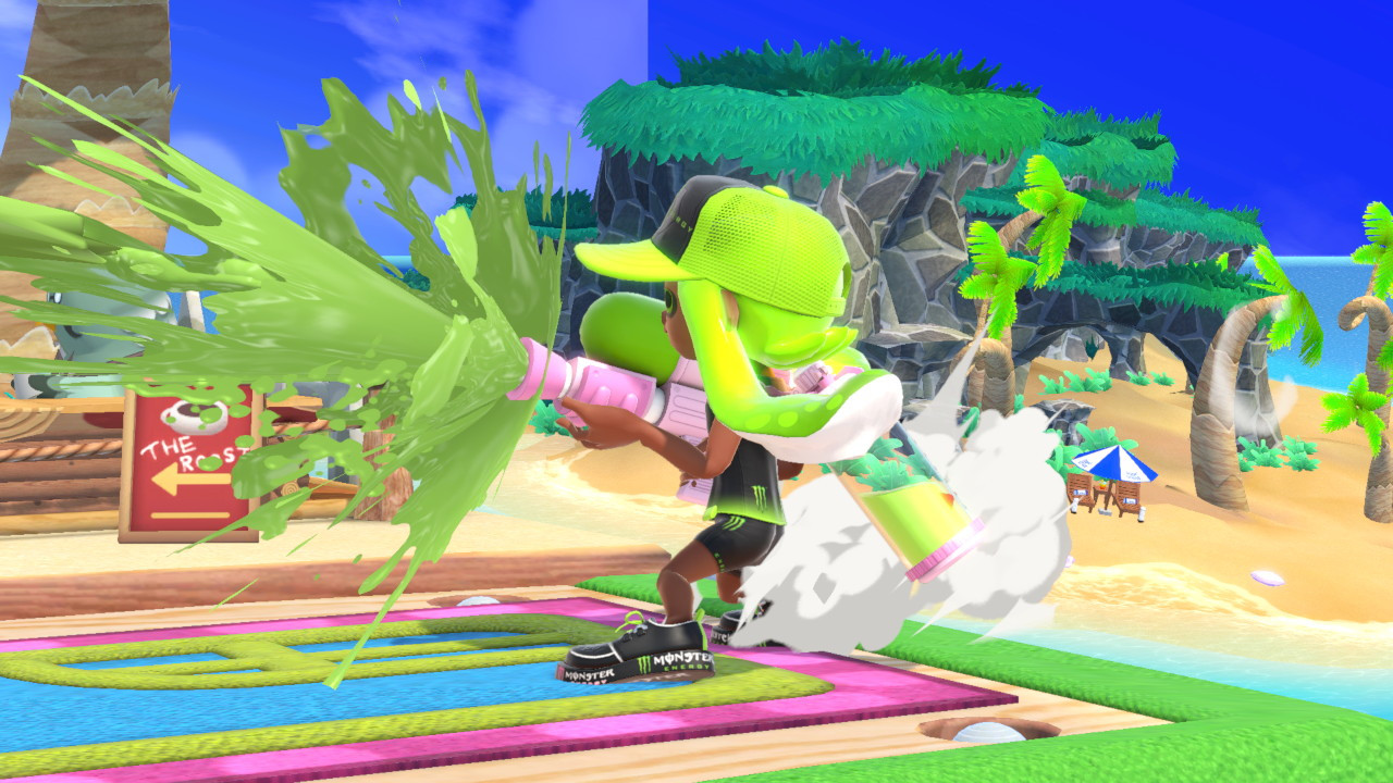 Monster Energy Inkling!(c04/c00 and w/ UI!) Mod for Super Smash Bros ...