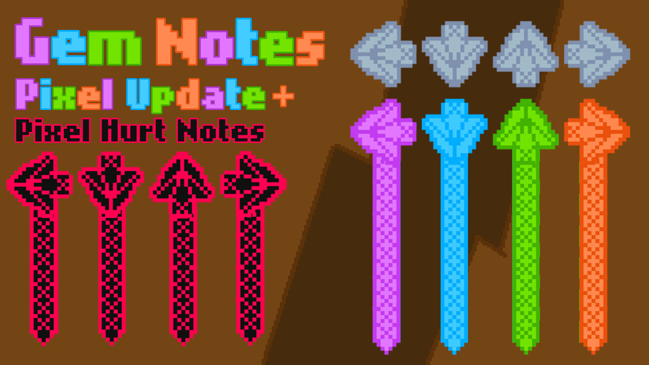 Gem Notes Mod for Friday Night Funkin' | FNF Mods