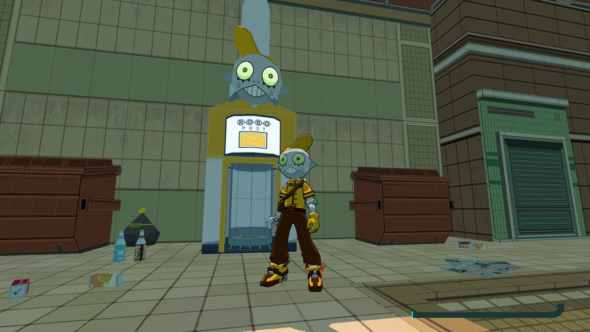 Robo Post Boy Mod for Bomb Rush Cyberfunk | BRC Mods