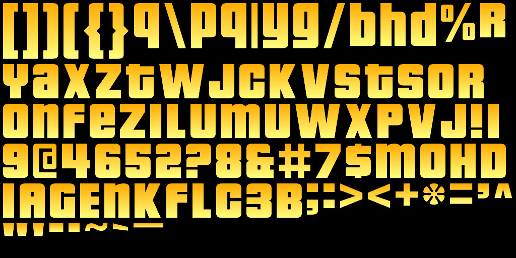 The GD Font Pack Mod for Geometry Dash | GD Mods