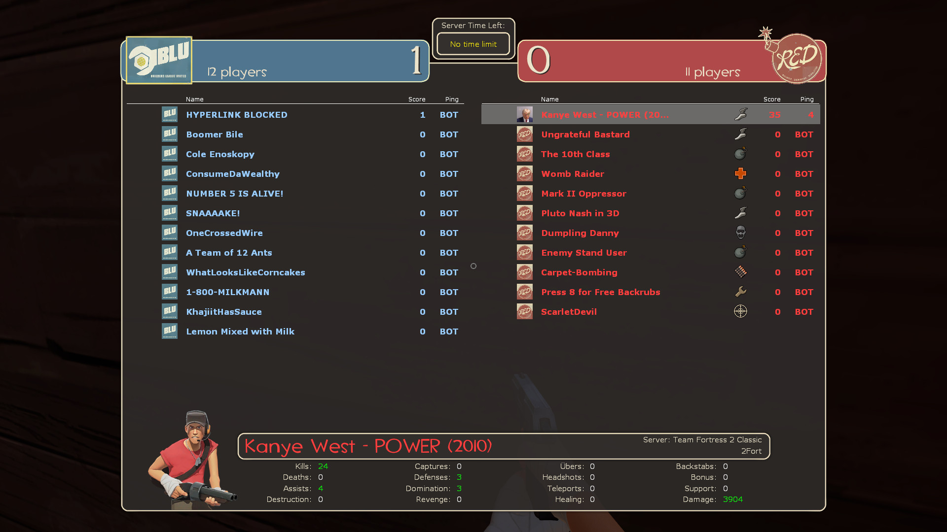 Alternative Bot Names (TF2C) Mod for Team Fortress 2 Classic ...