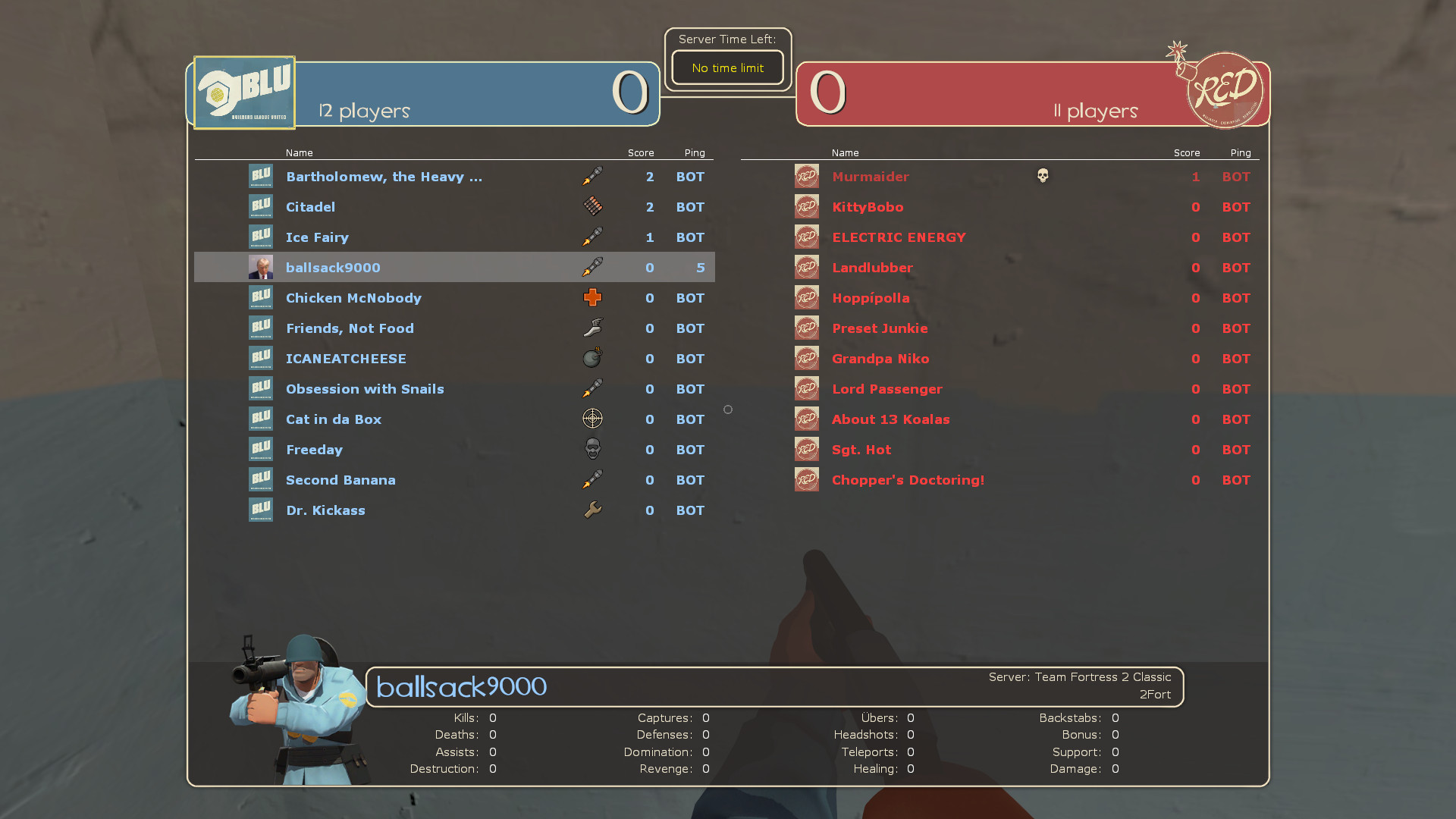 Alternative Bot Names (TF2C) Mod for Team Fortress 2 Classic ...