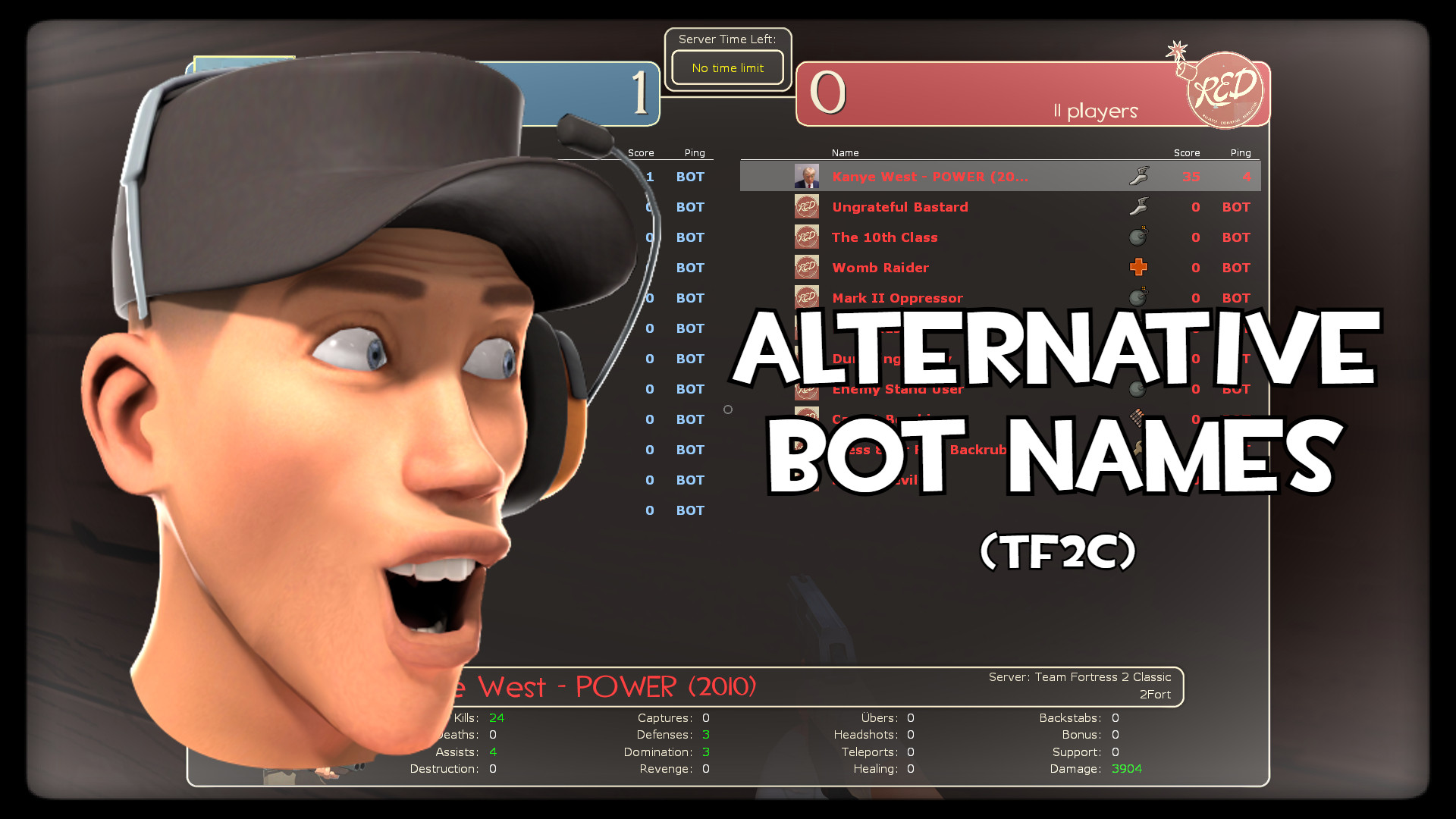 Alternative Bot Names (TF2C) Mod for Team Fortress 2 Classified ...