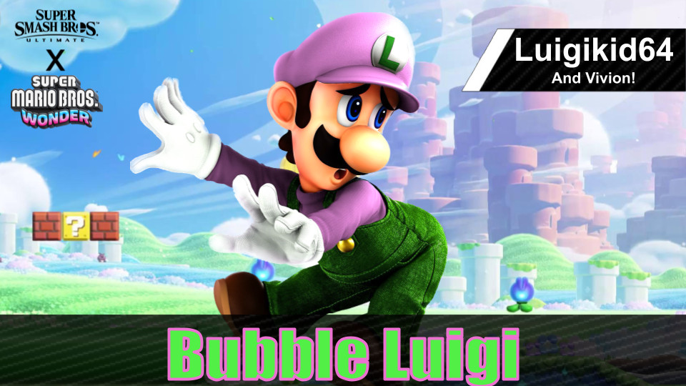 Bubble Luigi Mod for Super Smash Bros. Ultimate | SSBU Mods