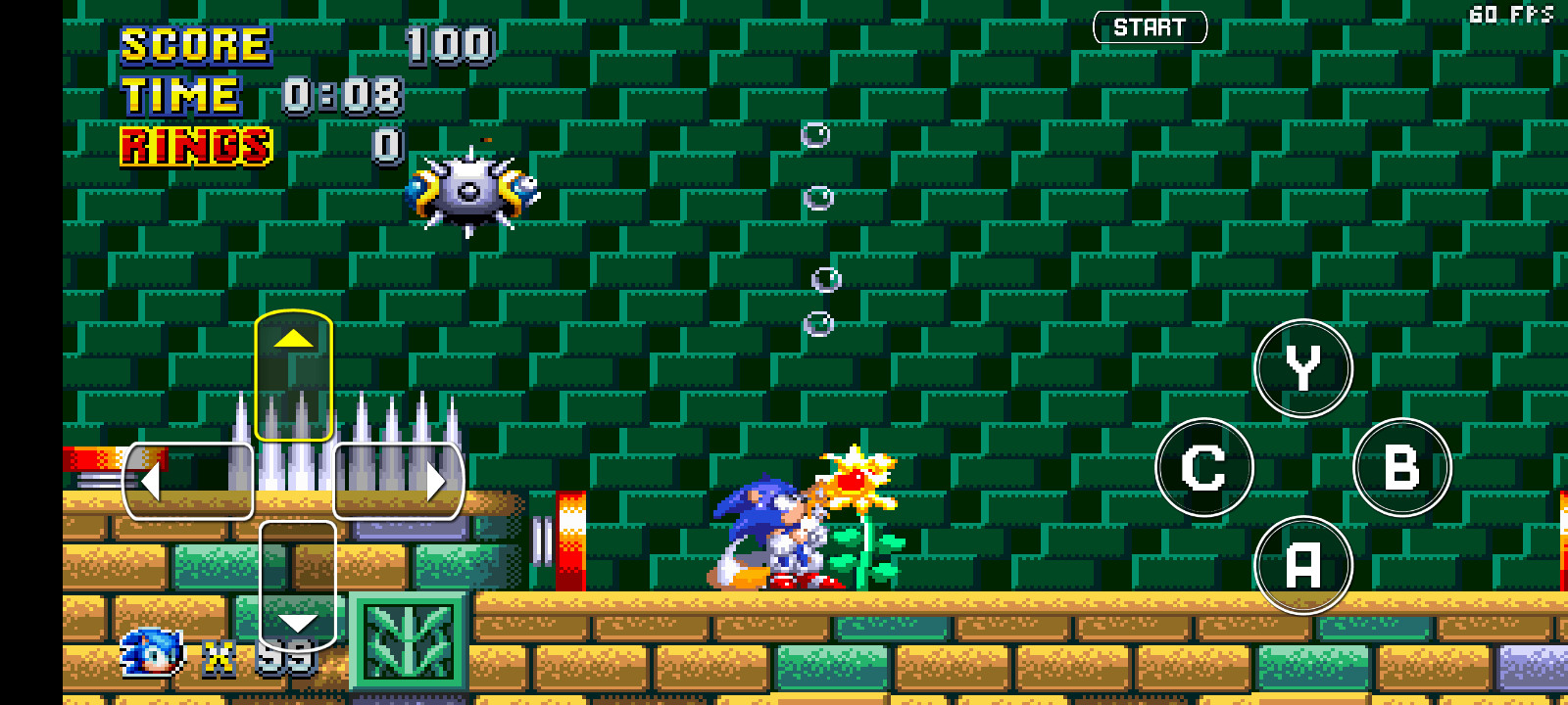 Flowers over animals Sonic 3 Style Mod for Sonic 3 A.I.R. | S3AIR Mods