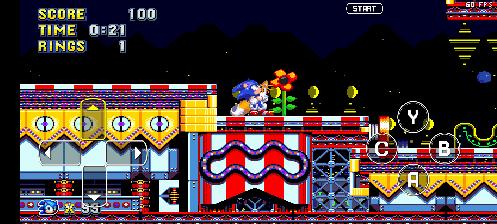 Flowers over animals Sonic 3 Style Mod for Sonic 3 A.I.R. | S3AIR Mods