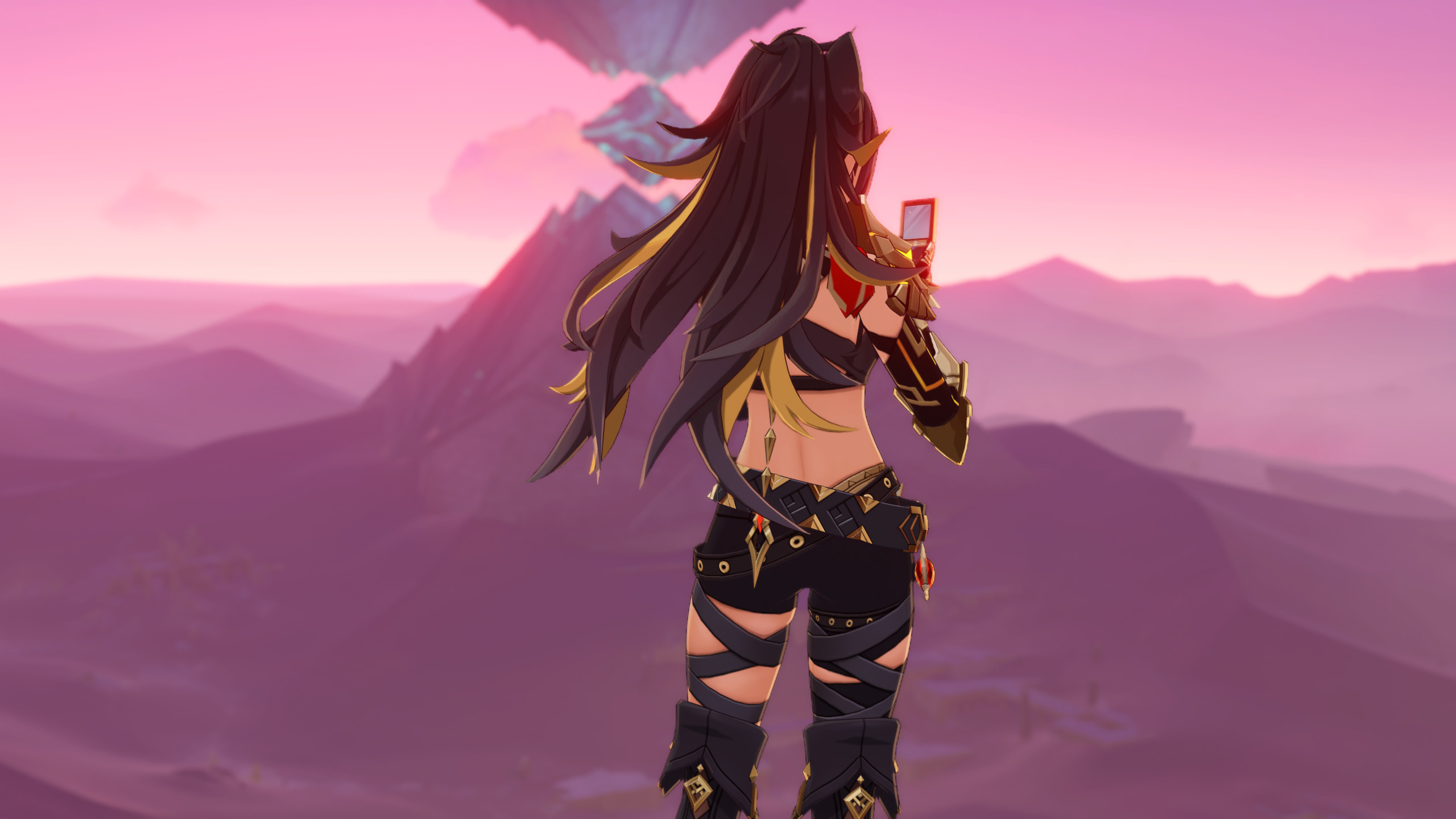 Capeless Dehya Mod for Genshin Impact | GI Mods