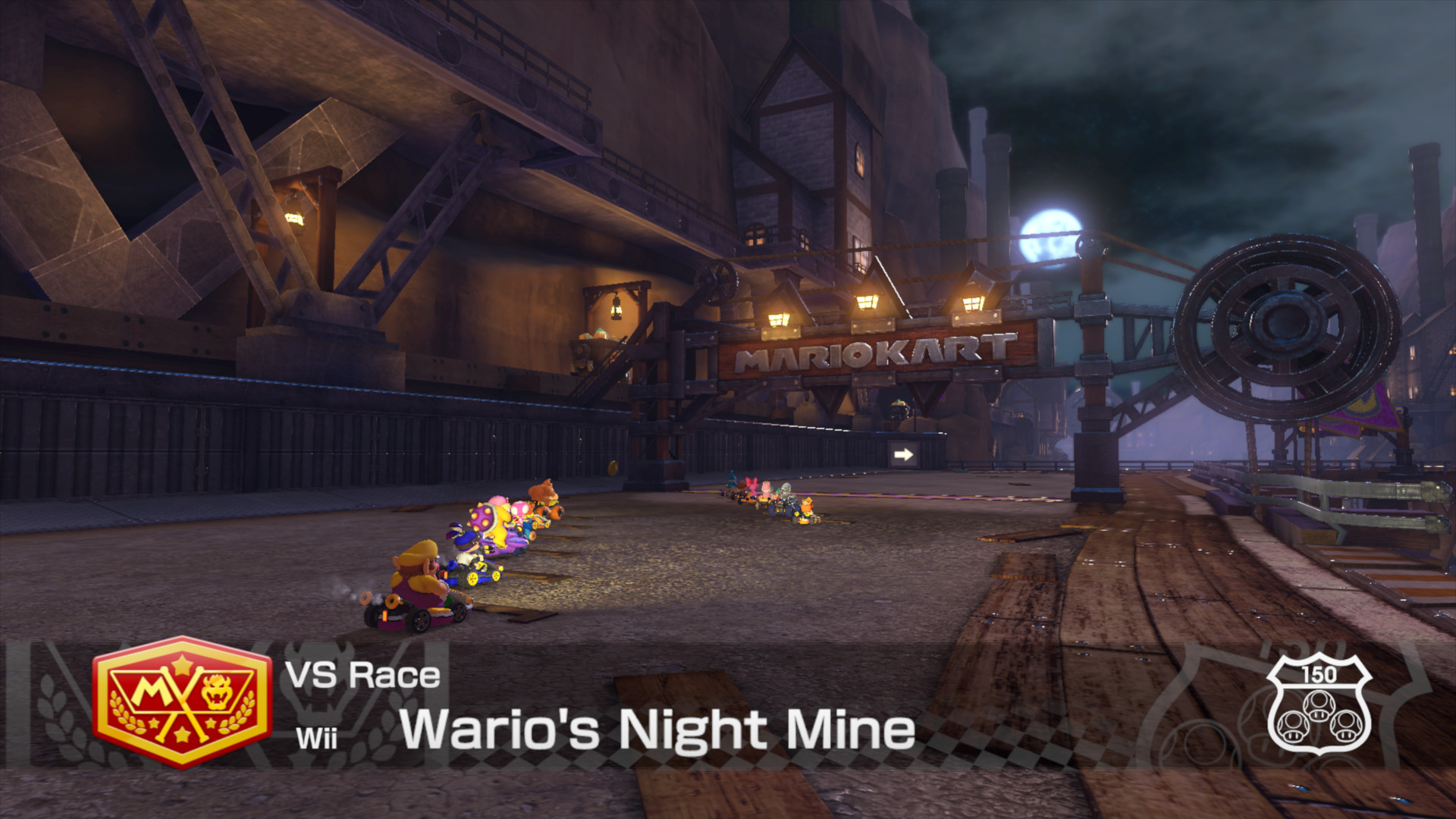 Mario Kart Wii Warios Gold Mine