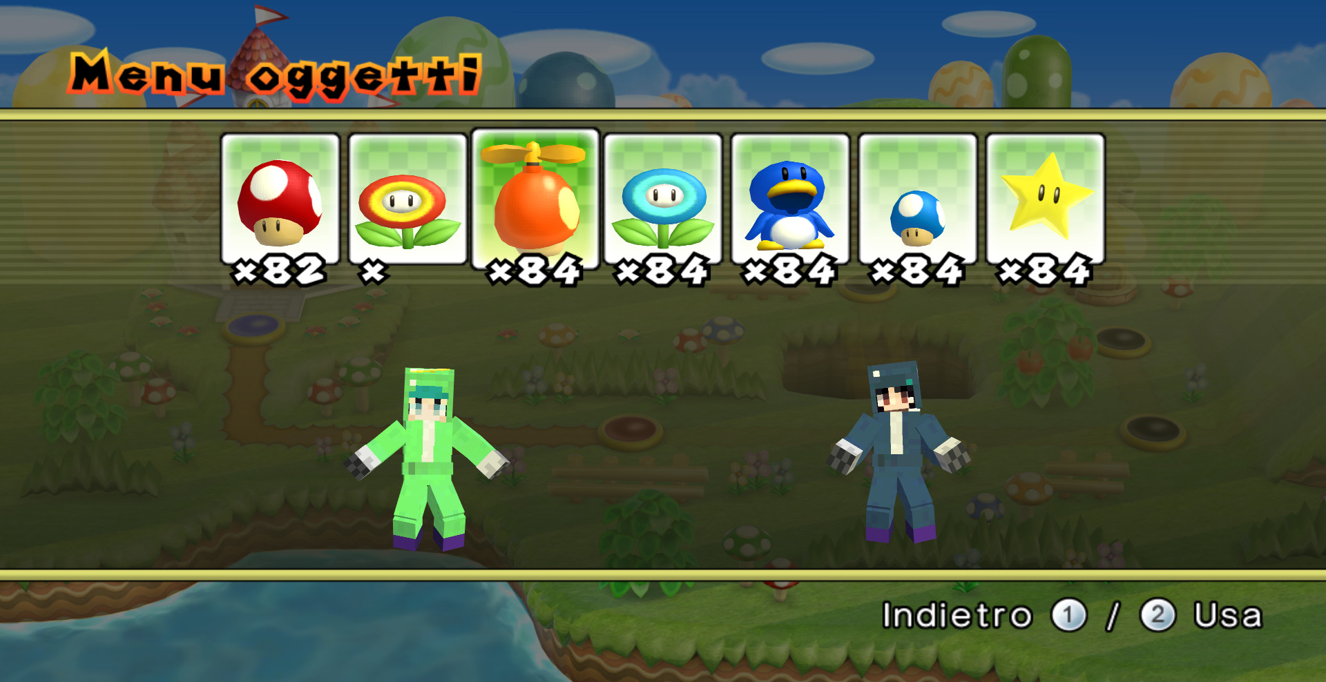 Kazama Iroha and Nerissa Ravencroft in NSMBW Mod for New Super Mario ...