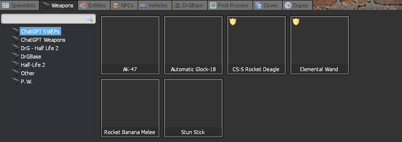 ChatGPT SWEPs V0.2 Mod for Garry's Mod | GMod Mods