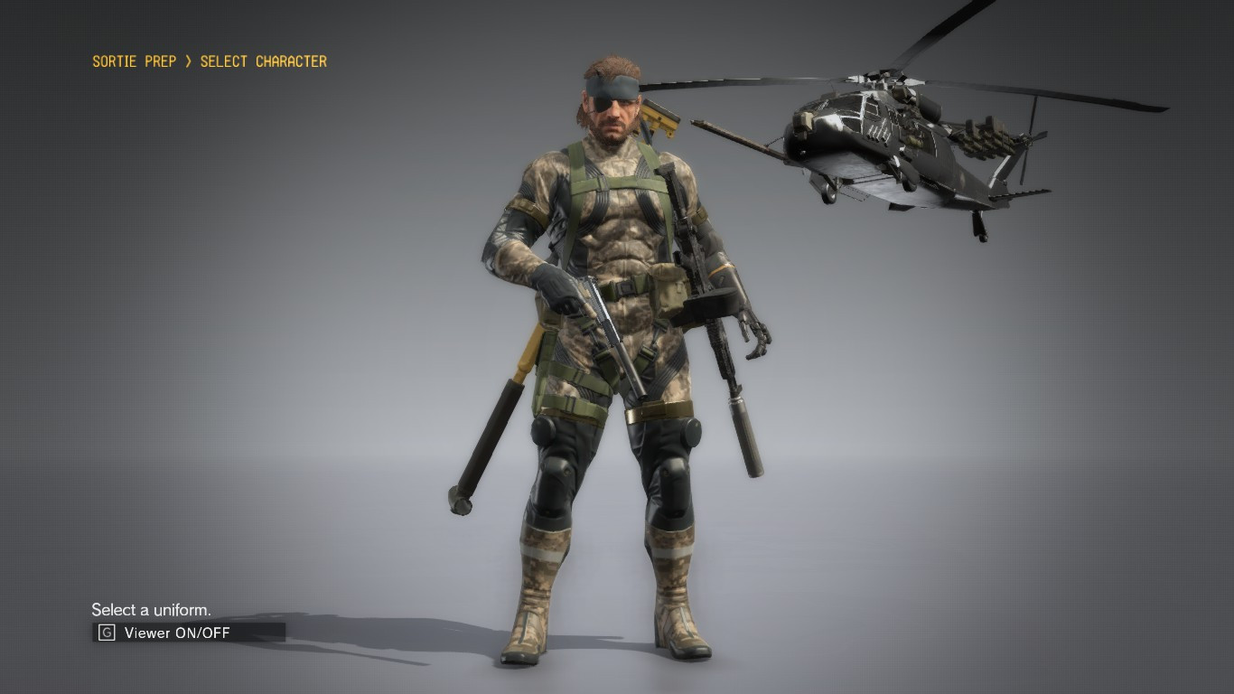 Ground Zeroes Sneaking Suit Skin Pack Mod for Metal Gear Solid V: The ...
