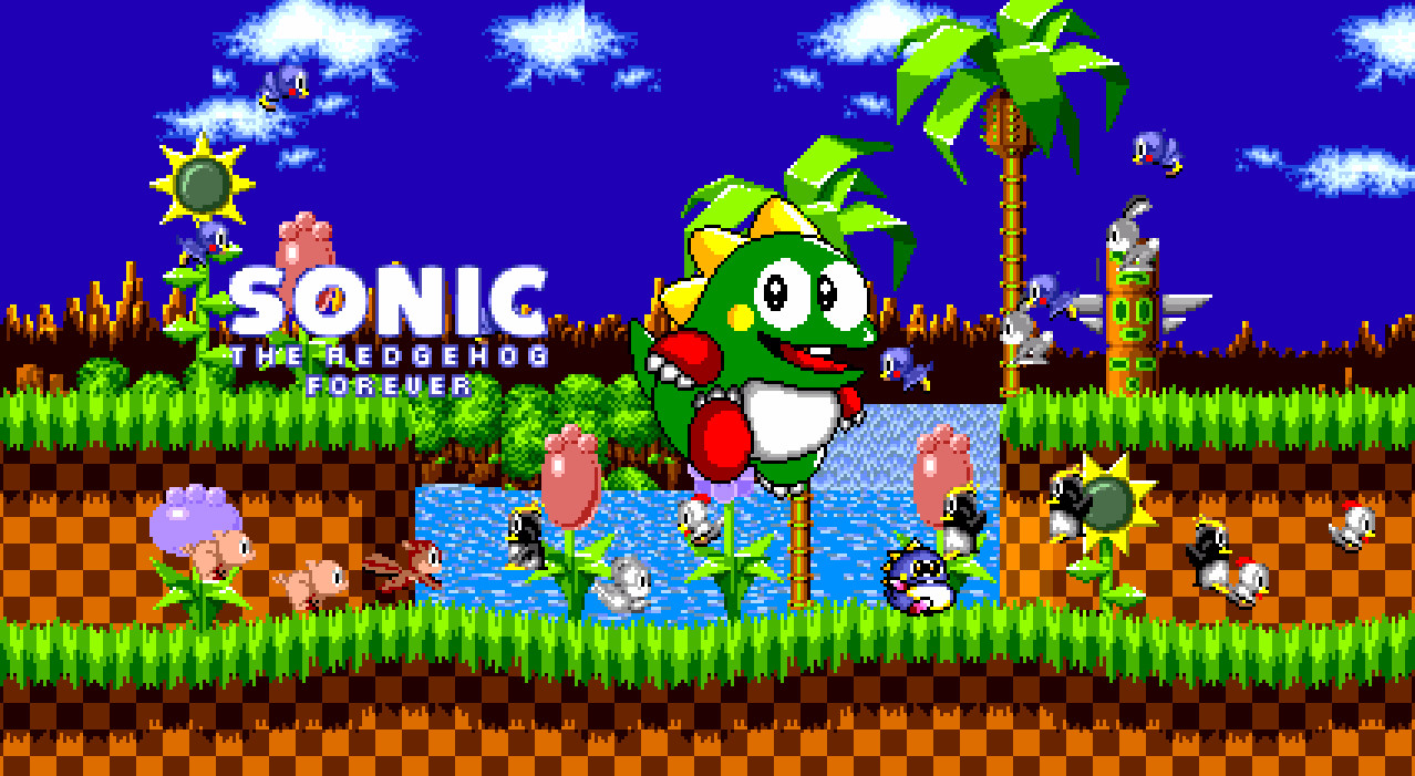 Bubble Bobble Forever Mod for Sonic the Hedgehog Forever | S1F Mods
