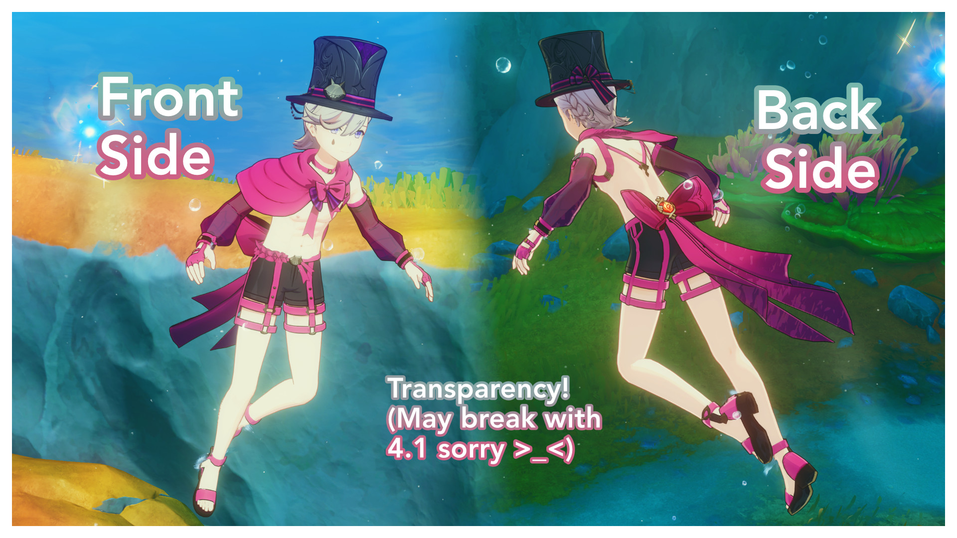 Summer Lyney and Lynette Mod for Genshin Impact | GI Mods