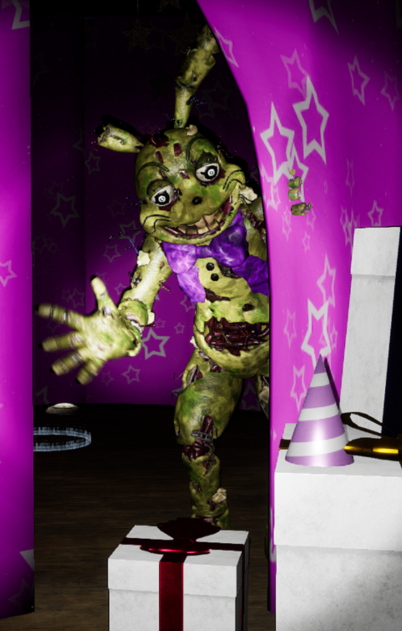 Maltrap over Glitchtrap Mod for Five Nights at Freddy's: Help Wanted ...