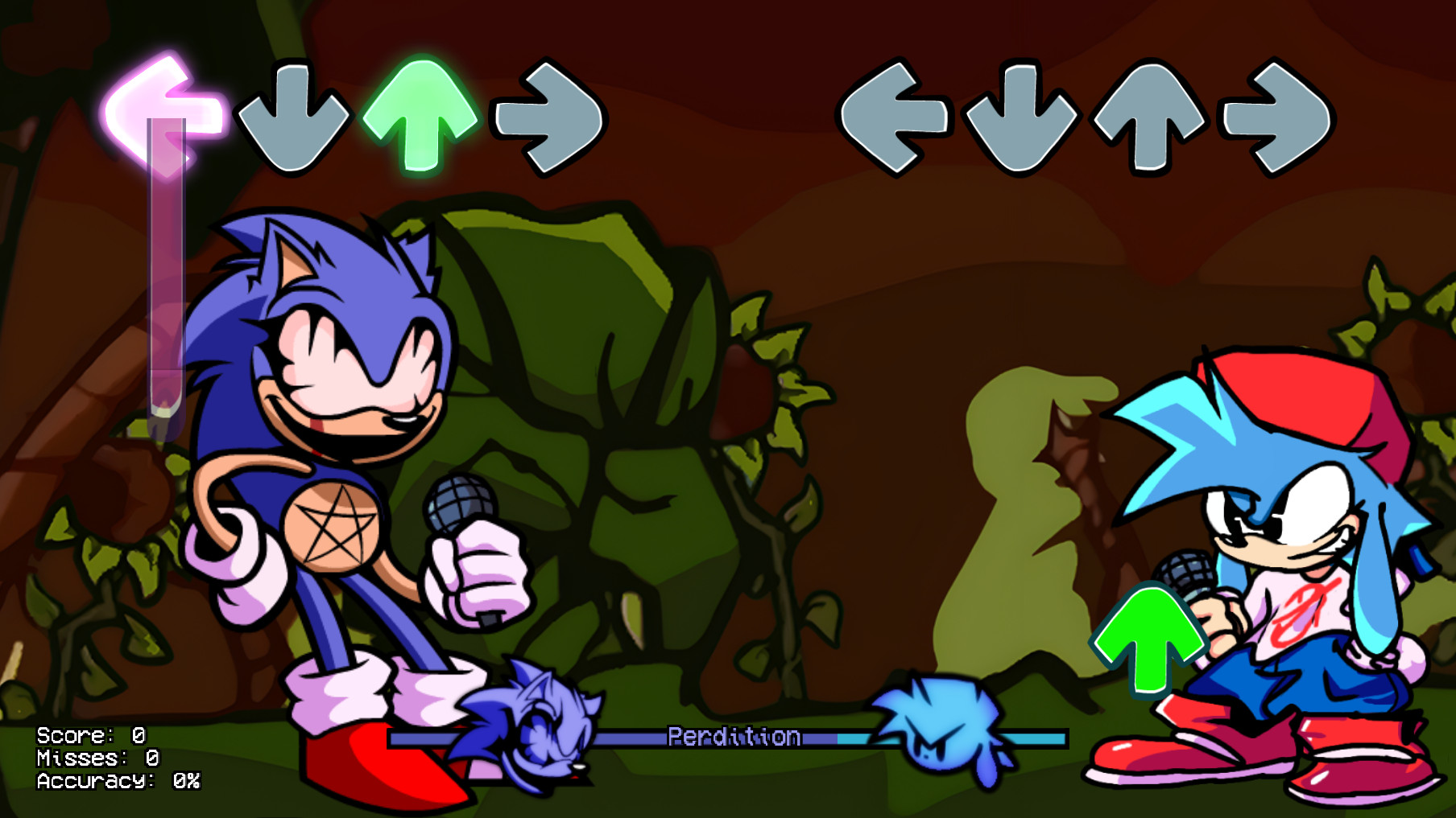 Perdition V2 [My Take] - ONESHOT Mod for Friday Night Funkin' | FNF Mods