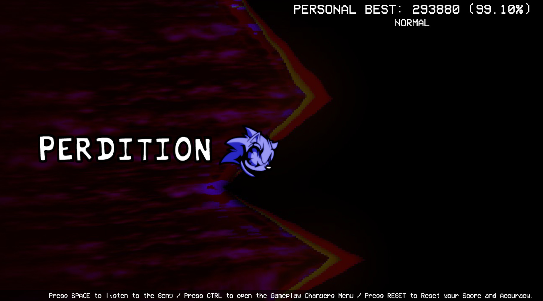 Perdition V2 [My Take] - ONESHOT Mod for Friday Night Funkin' | FNF Mods