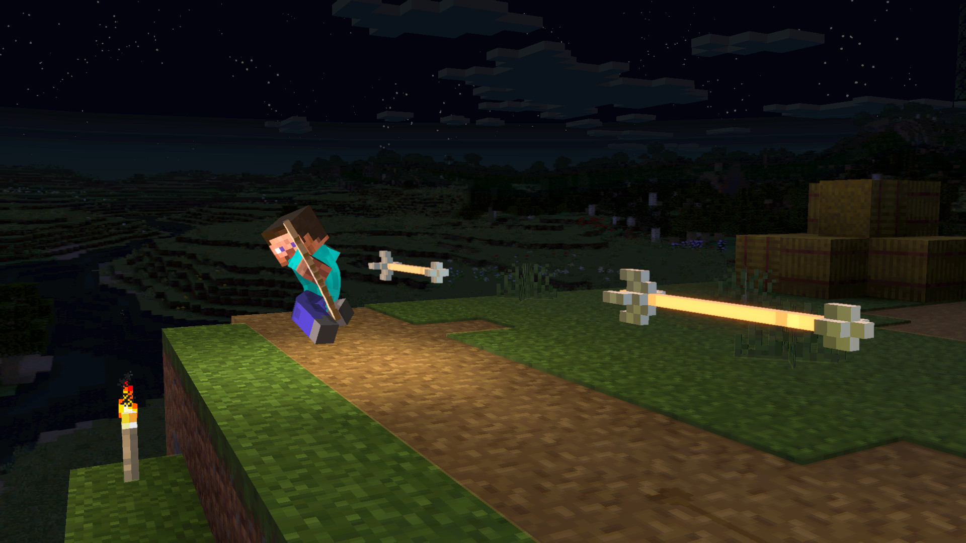 Minecraft Steve over Link Mod for Super Smash Bros. Ultimate | SSBU Mods