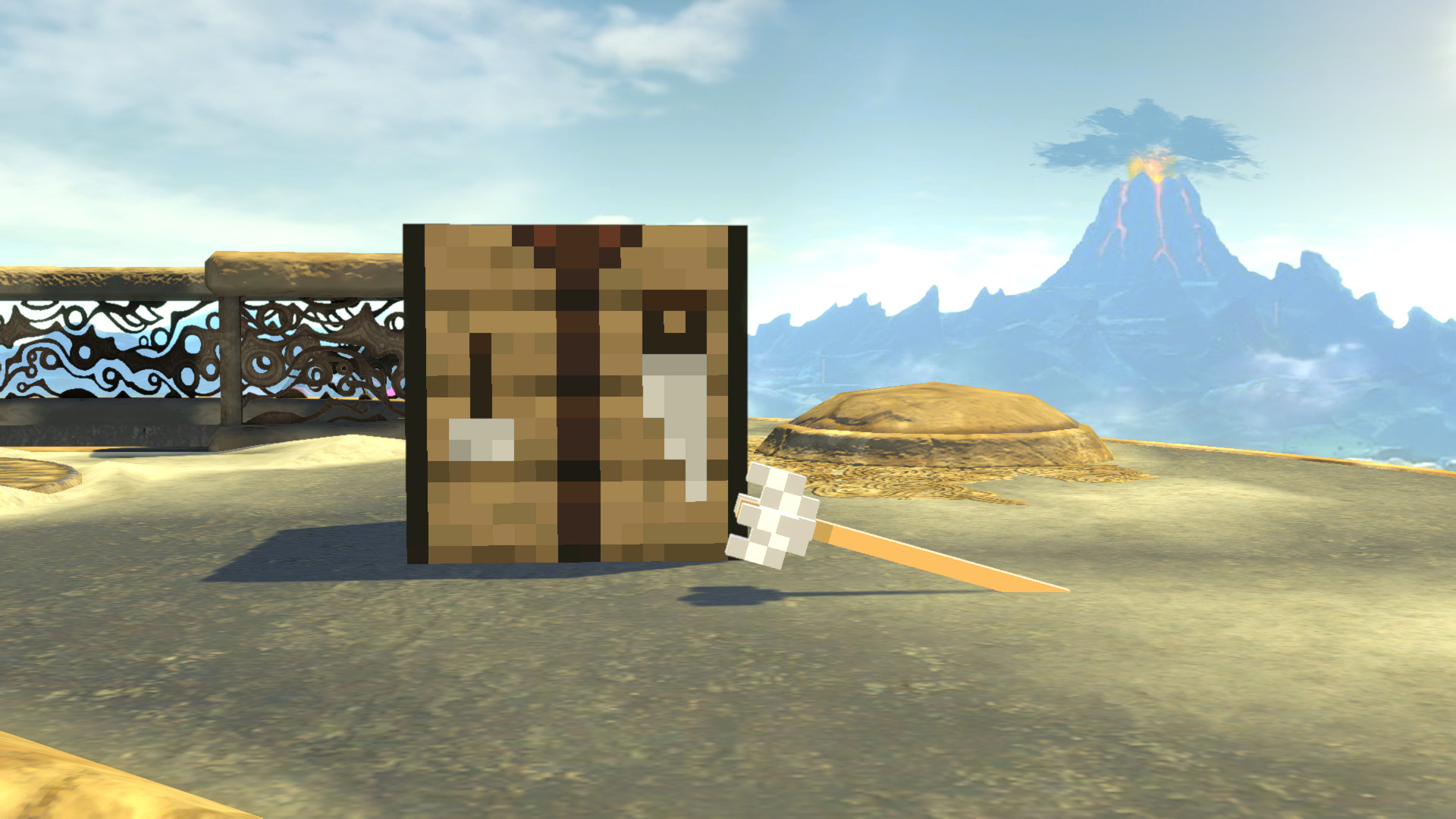 Minecraft Steve over Link Mod for Super Smash Bros. Ultimate | SSBU Mods