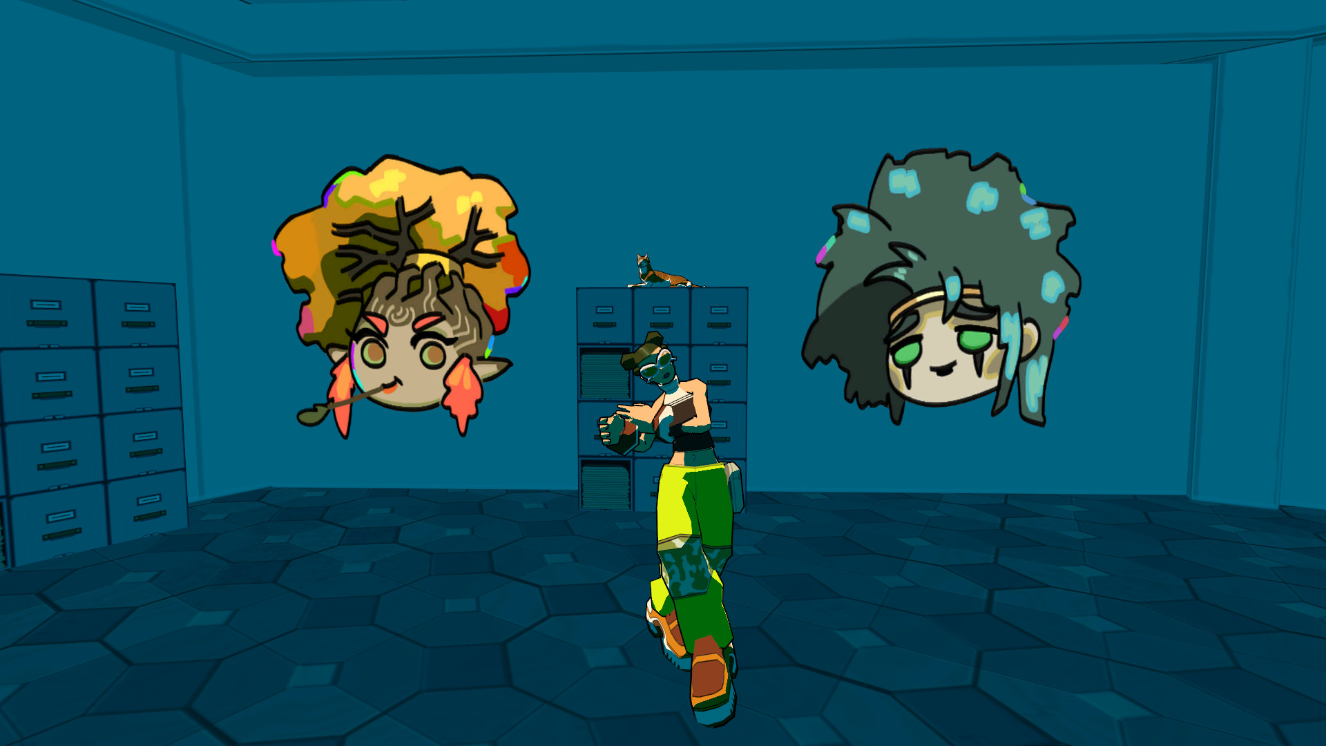 Hades Character Graffiti Pack Mod for Bomb Rush Cyberfunk | BRC Mods