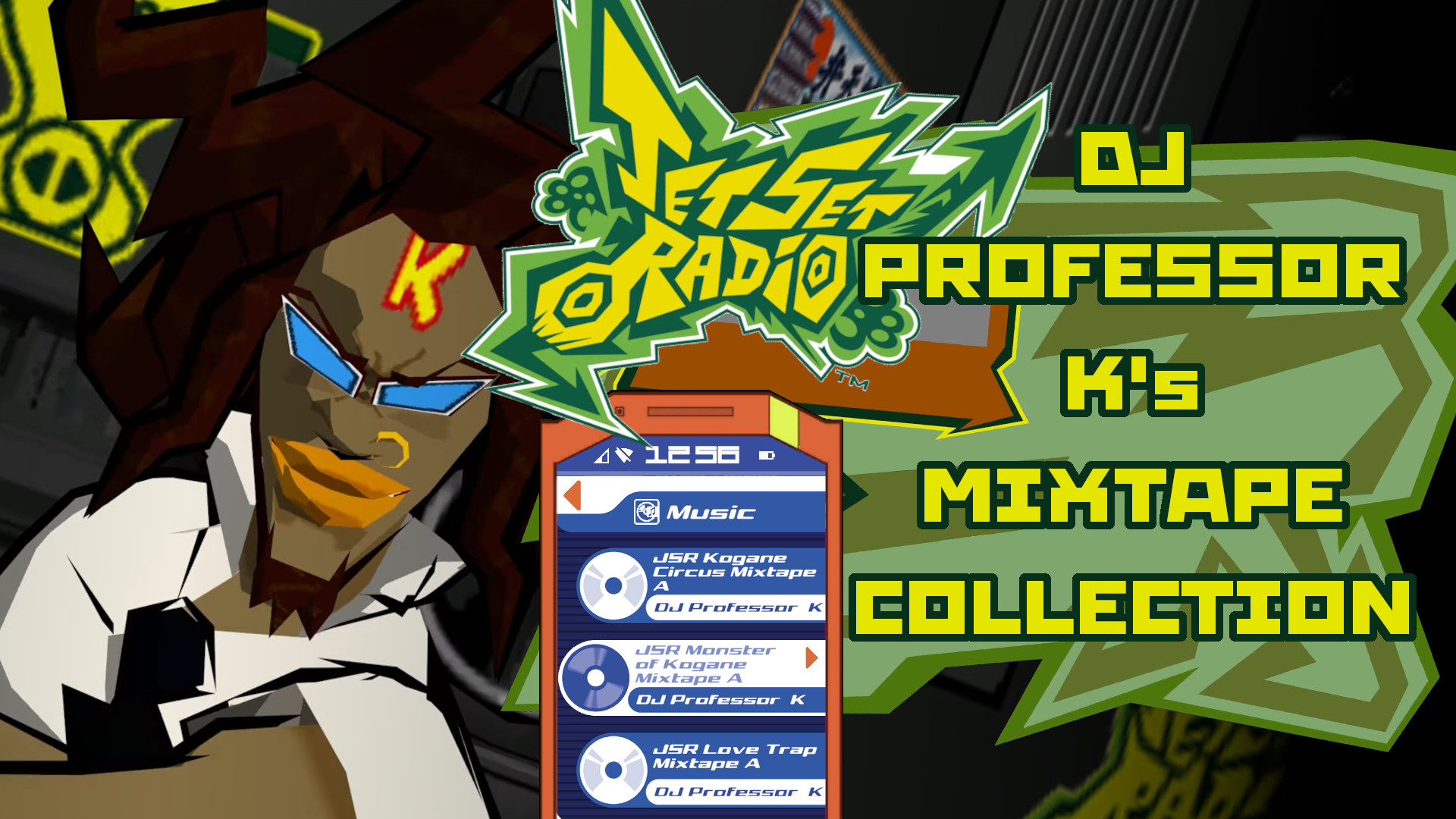 DJ Professor K's Mixtape Collection (JSR) Mod for Bomb Rush Cyberfunk ...