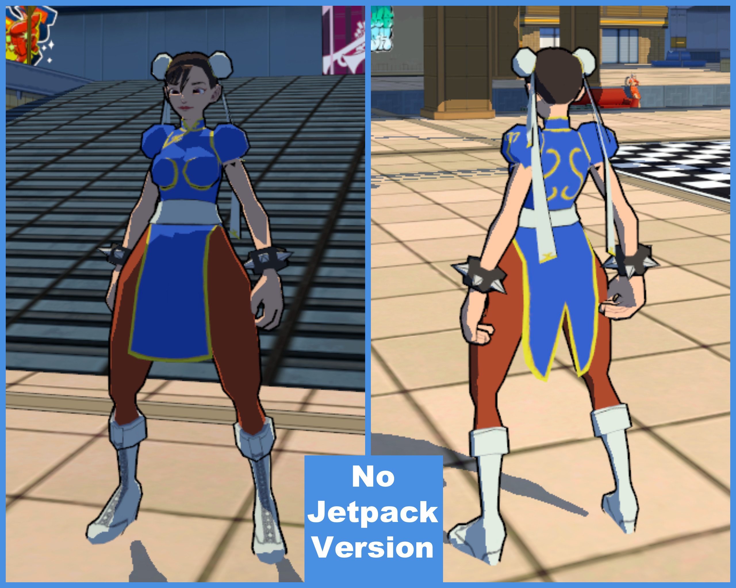 Chun Li (Street Fighter) Mod for Bomb Rush Cyberfunk | BRC Mods