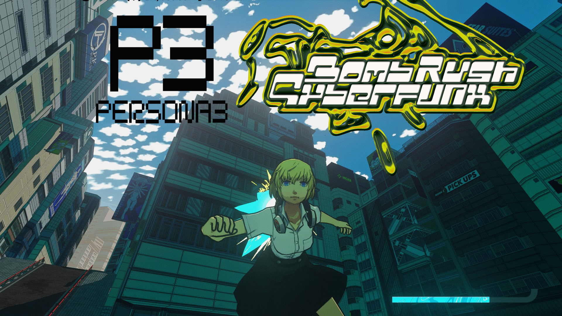 Aigis (P3) Mod for Bomb Rush Cyberfunk | BRC Mods