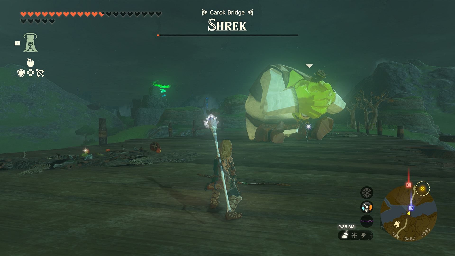 Shrek Hinox Mod for The Legend of Zelda: Tears of the Kingdom | TOTK Mods
