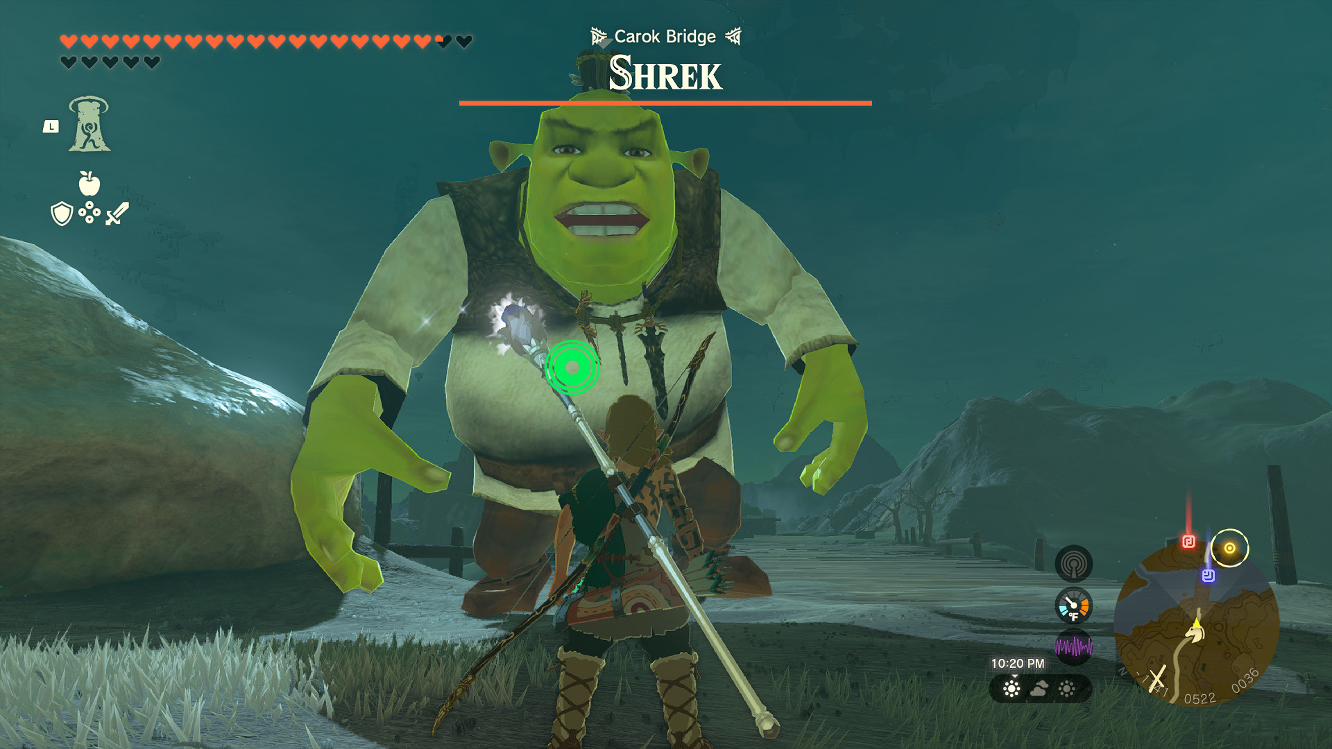 Shrek Hinox Mod for The Legend of Zelda: Tears of the Kingdom | TOTK Mods