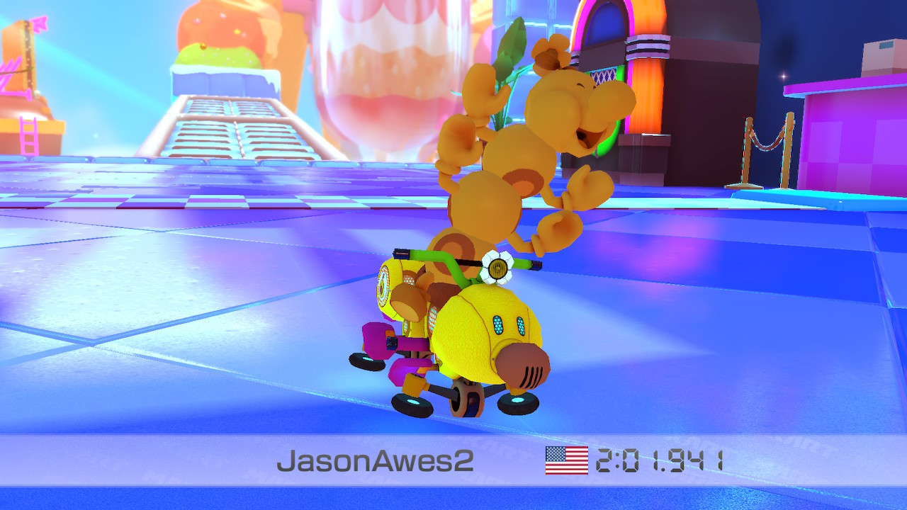 Wiggler (Gold) in Mario Kart 8 Deluxe Mod for Mario Kart 8 Deluxe ...