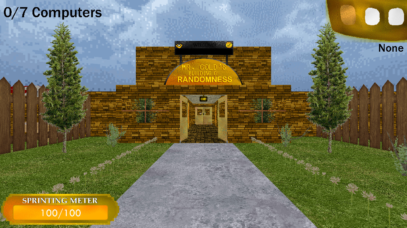 Mr. Gold's Building of Randomness Mod for Baldi's Basics | Baldi Mods