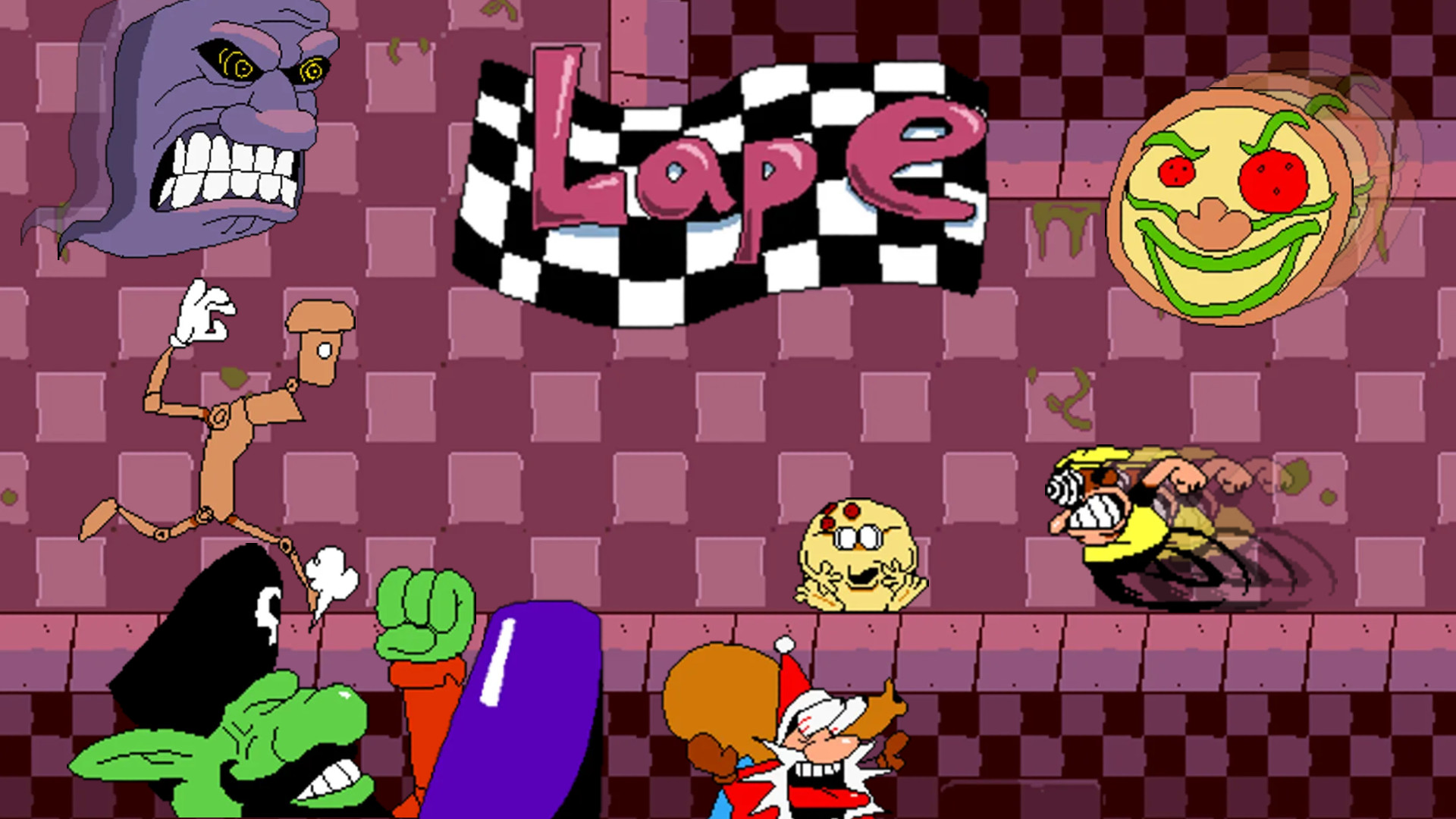 Lap E - Exponent Rage [DEMO] Mod for Pizza Tower | PT Mods