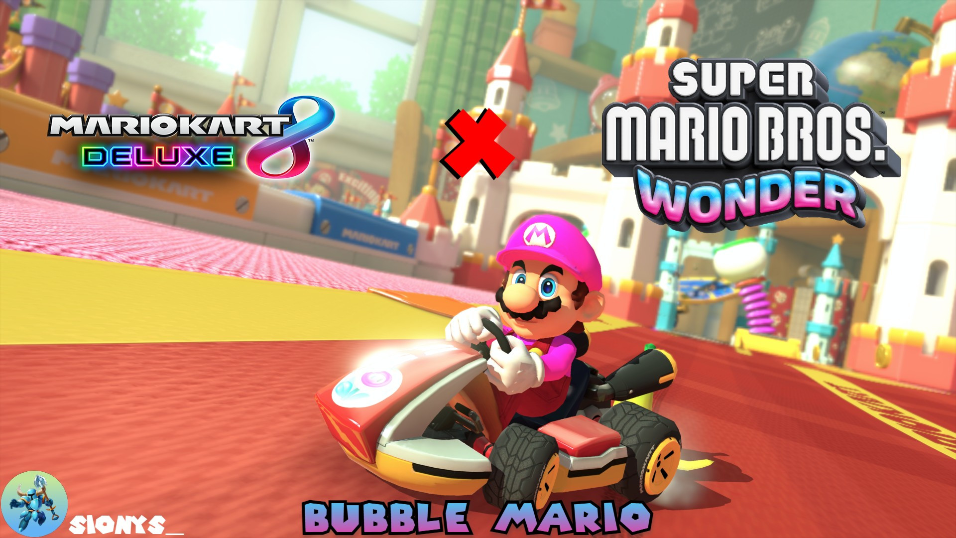 Bubble Mario Mod for Mario Kart 8 Deluxe | MK8D Mods