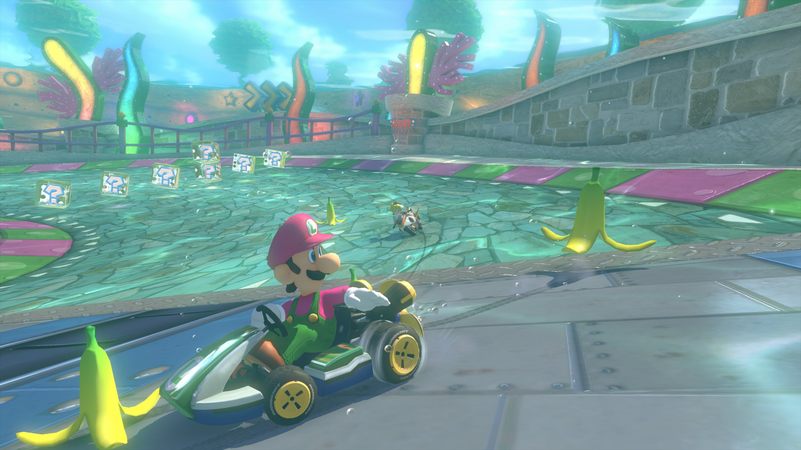Bubble Luigi Mod for Mario Kart 8 Deluxe | MK8D Mods