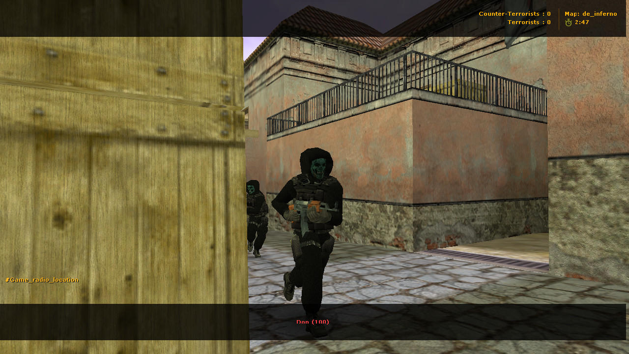 The Town (Skull Masks) Mod for Counter-Strike 1.6 | CS1.6 Mods