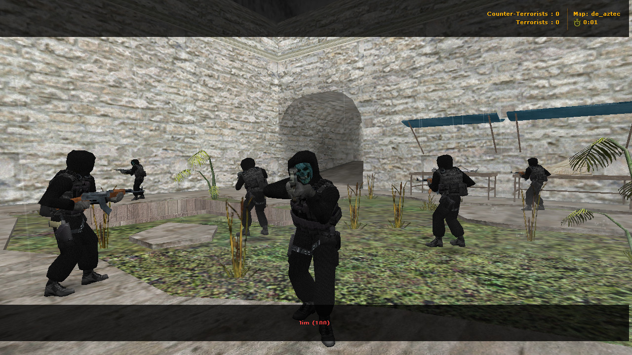 The Town (Skull Masks) Mod for Counter-Strike 1.6 | CS1.6 Mods