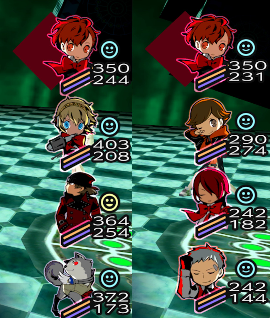 PQ2 Battle Portraits Mod for Persona 3 Portable (PC) | P3P PC Mods