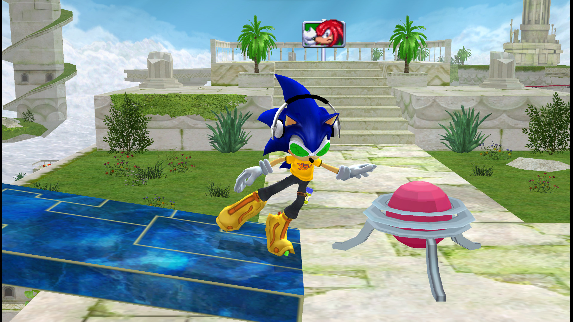 Akaneia Jet set Sonic Mod for Super Smash Bros. Brawl | Brawl Mods