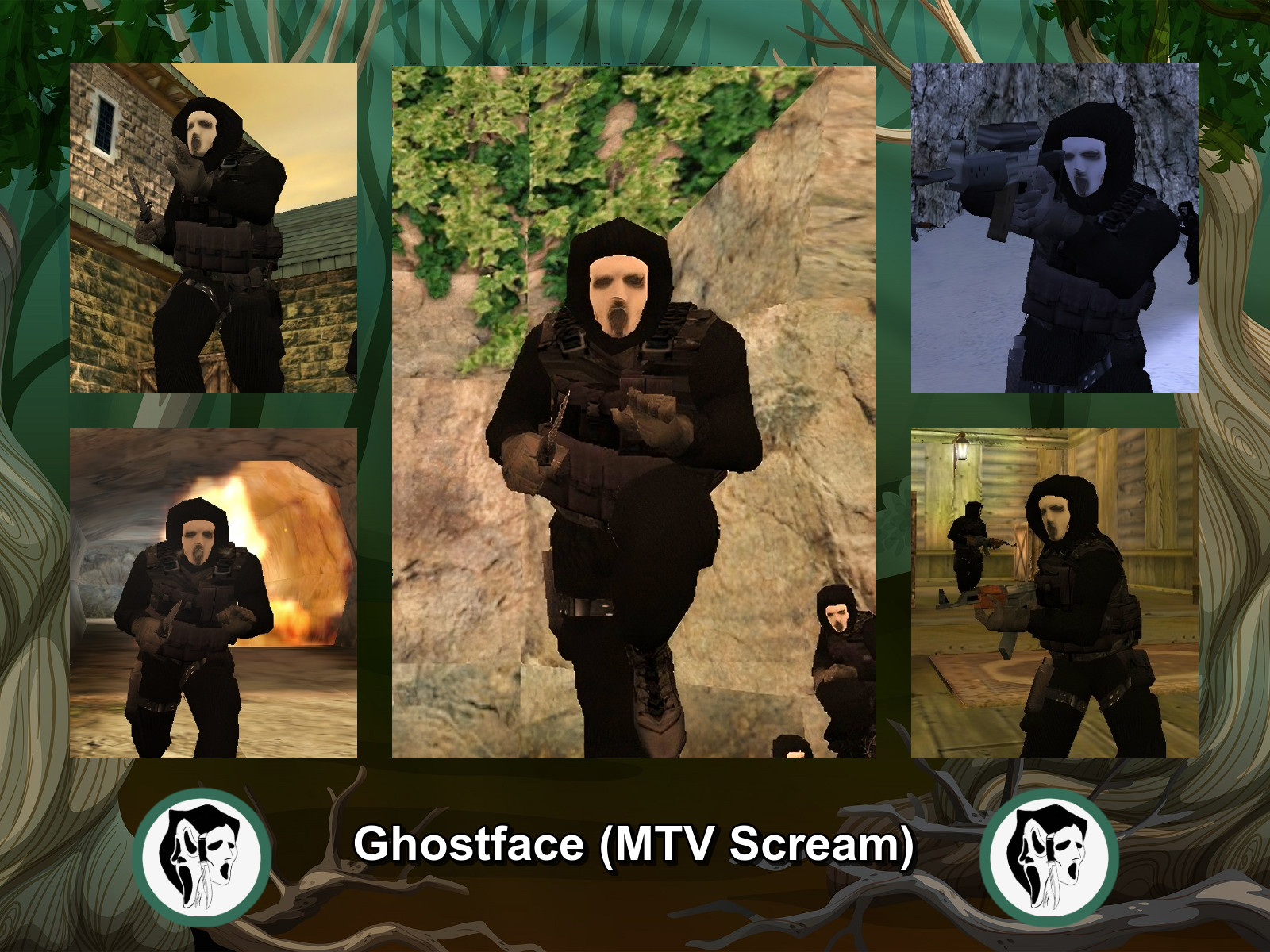 Ghostface (MTV Scream) Mod for Counter-Strike 1.6 | CS1.6 Mods