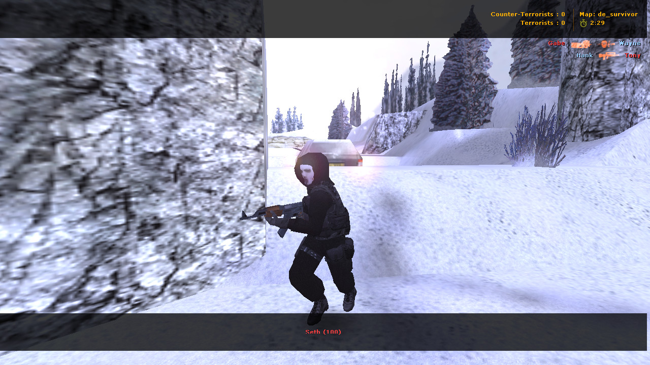 Ghostface (MTV Scream) Mod for Counter-Strike 1.6 | CS1.6 Mods