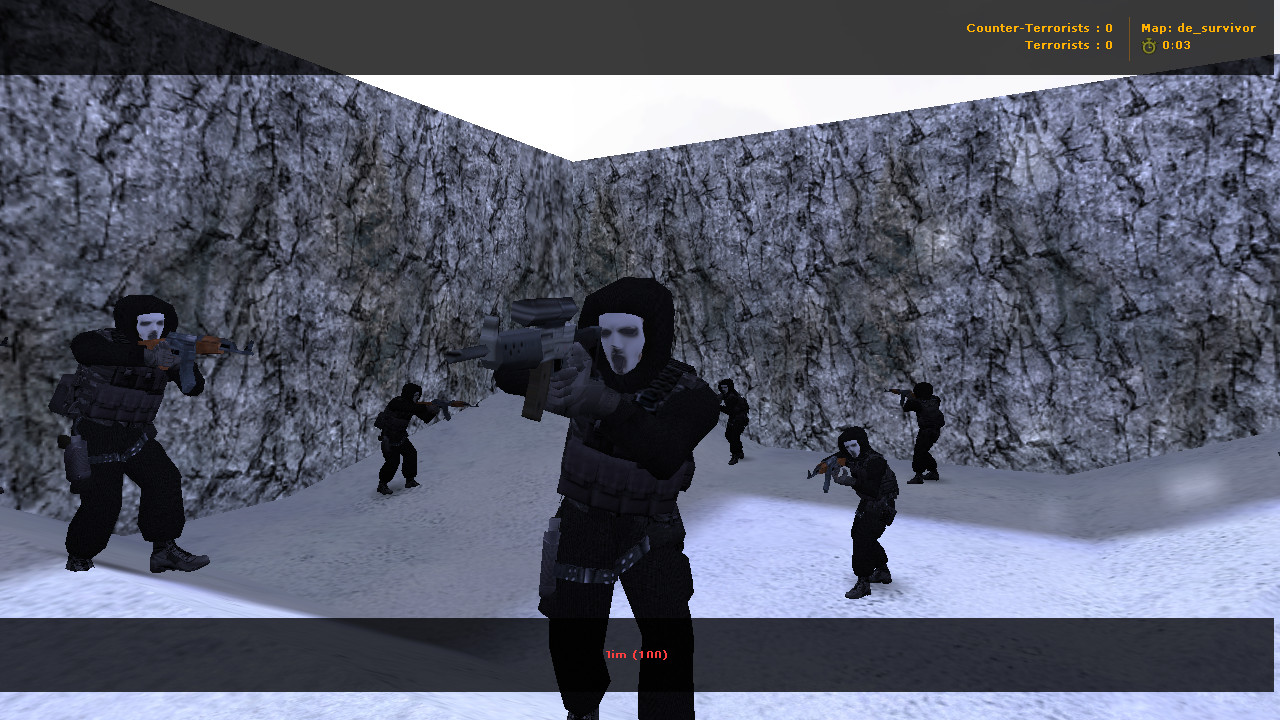 Ghostface (MTV Scream) Mod for Counter-Strike 1.6 | CS1.6 Mods