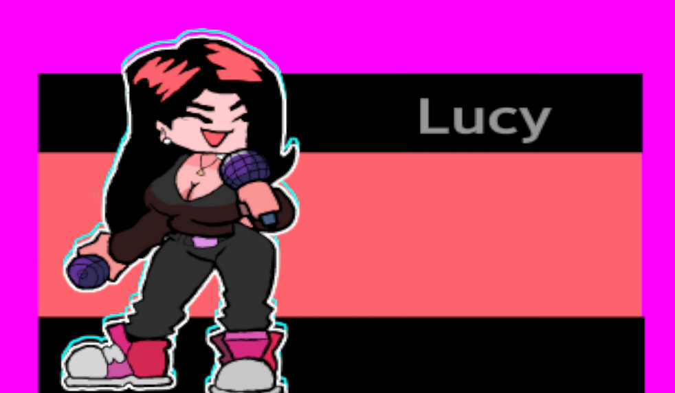 Friday Night Funkin' - (FNF) Vs Lucy Mod for Friday Night Funkin' | FNF ...