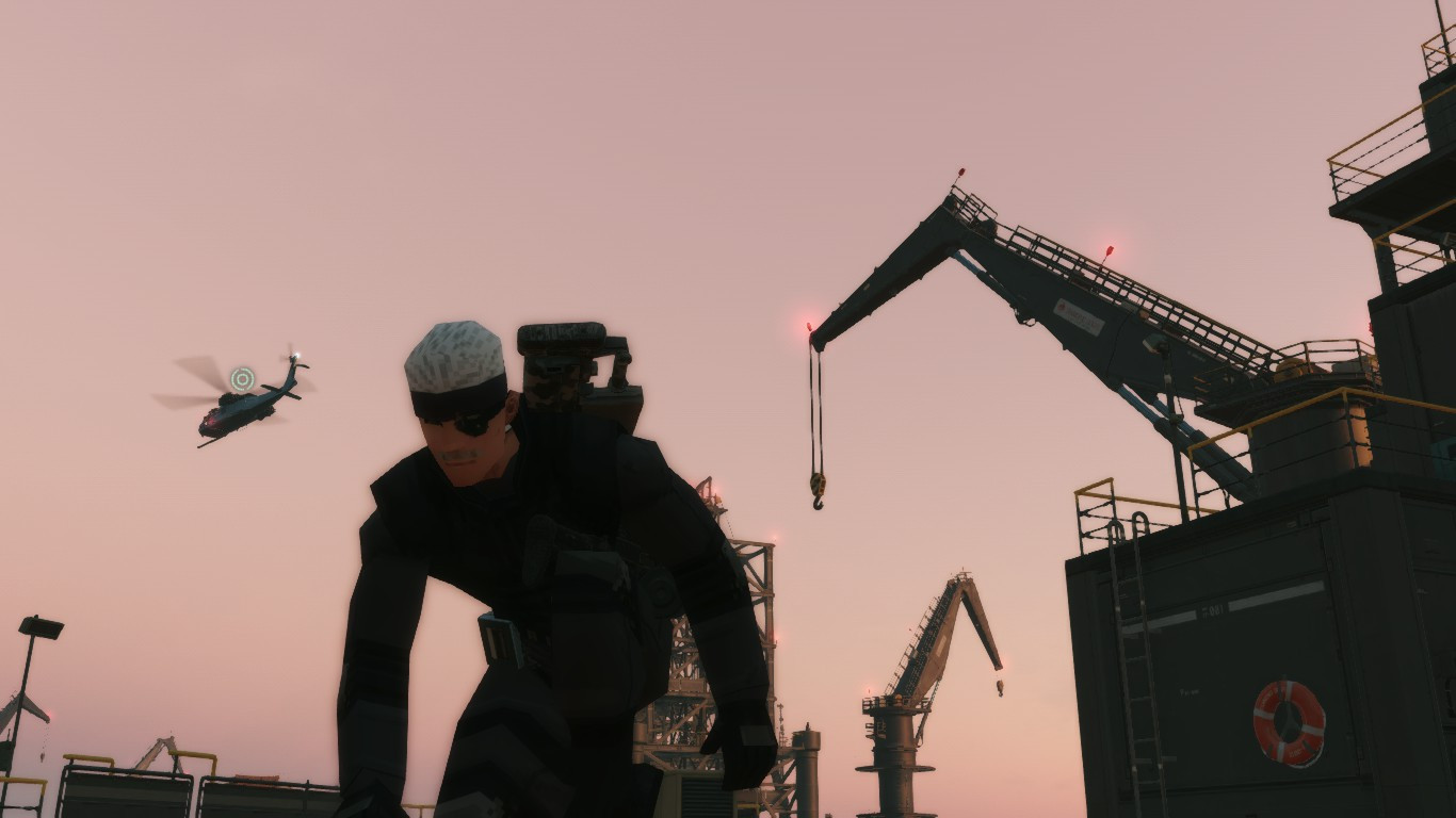 MGS1 Snake - MGS4 Low Poly Solid Snake Mod for Metal Gear Solid V: The ...