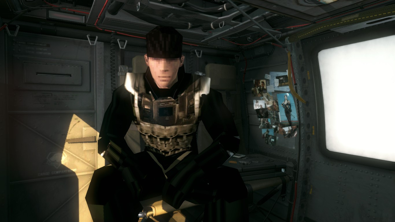 MGS1 Snake - MGS4 Low Poly Solid Snake Mod for Metal Gear Solid V: The ...